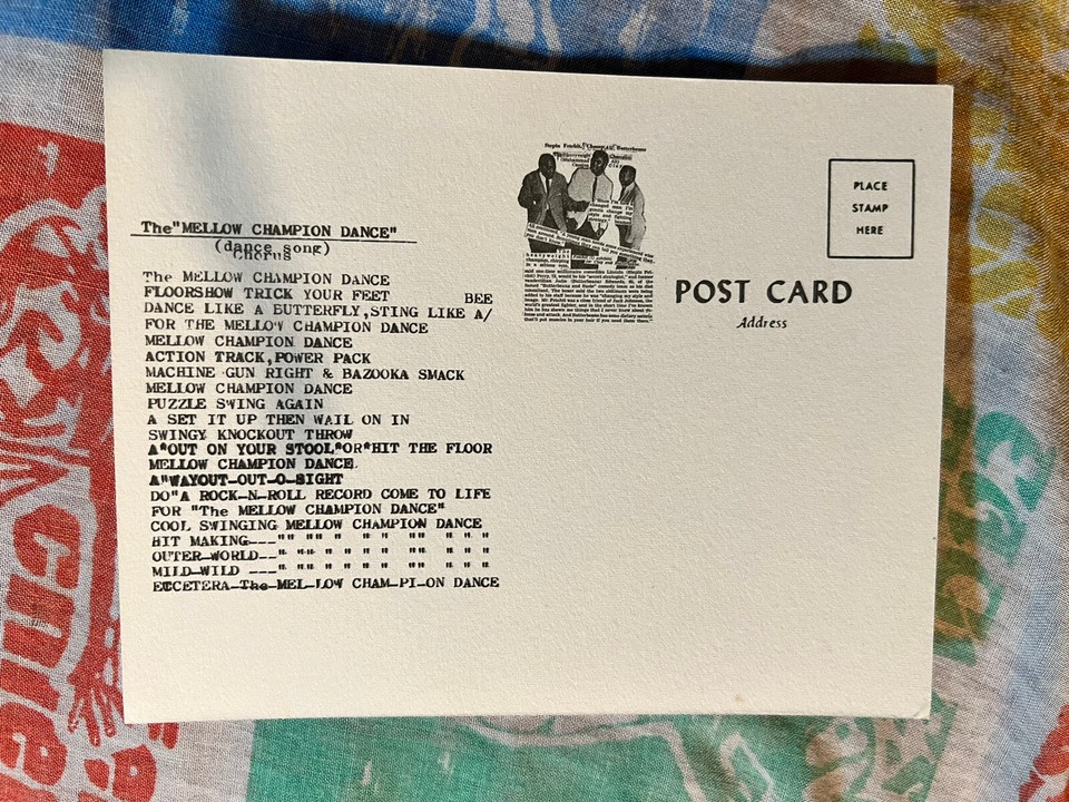 Vintage Late 60’s Boxing Postcard Muhammad Ali Stephin Fetchit | eBay