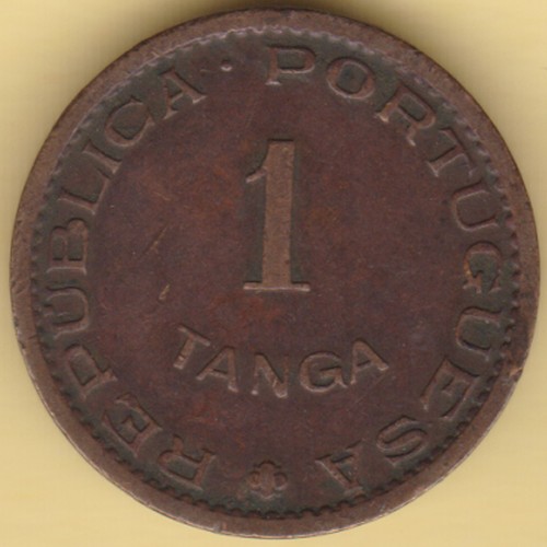 PORTUGUESE INDIA GOA 1952 ONE TANGA RARE COPPER COIN | eBay