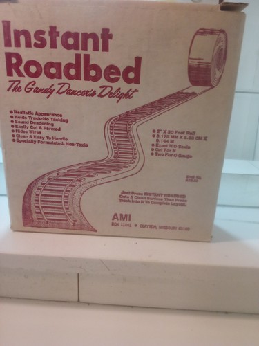 AMI HO INSTANT ROADBED 2 INCH X30 NEW OLD STOCK | eBay