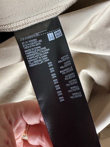 mens uniqlo waterproof Mac Trench Raincoat Lightweight Parka Jacket ...