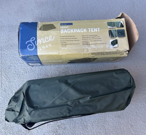 Lightweight A Frame Scout Troop Camp Backpacking Tent NEW Stansport 713 ...