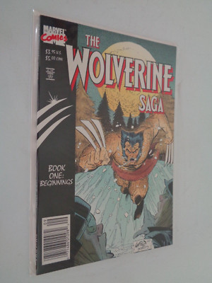 The Wolverine Saga # 1 Book One Beginnings Rob Liefeld Marvel Comics ...