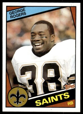 1984 TOPPS GEORGE ROGERS K NEW ORLEANS SAINTS #305 | eBay