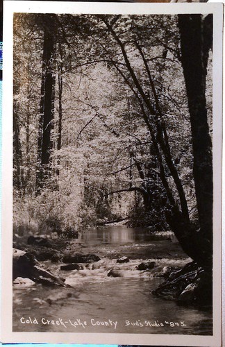 COLD CREEK, Lake County, CALIFORNIA, Photo Post Card | eBay