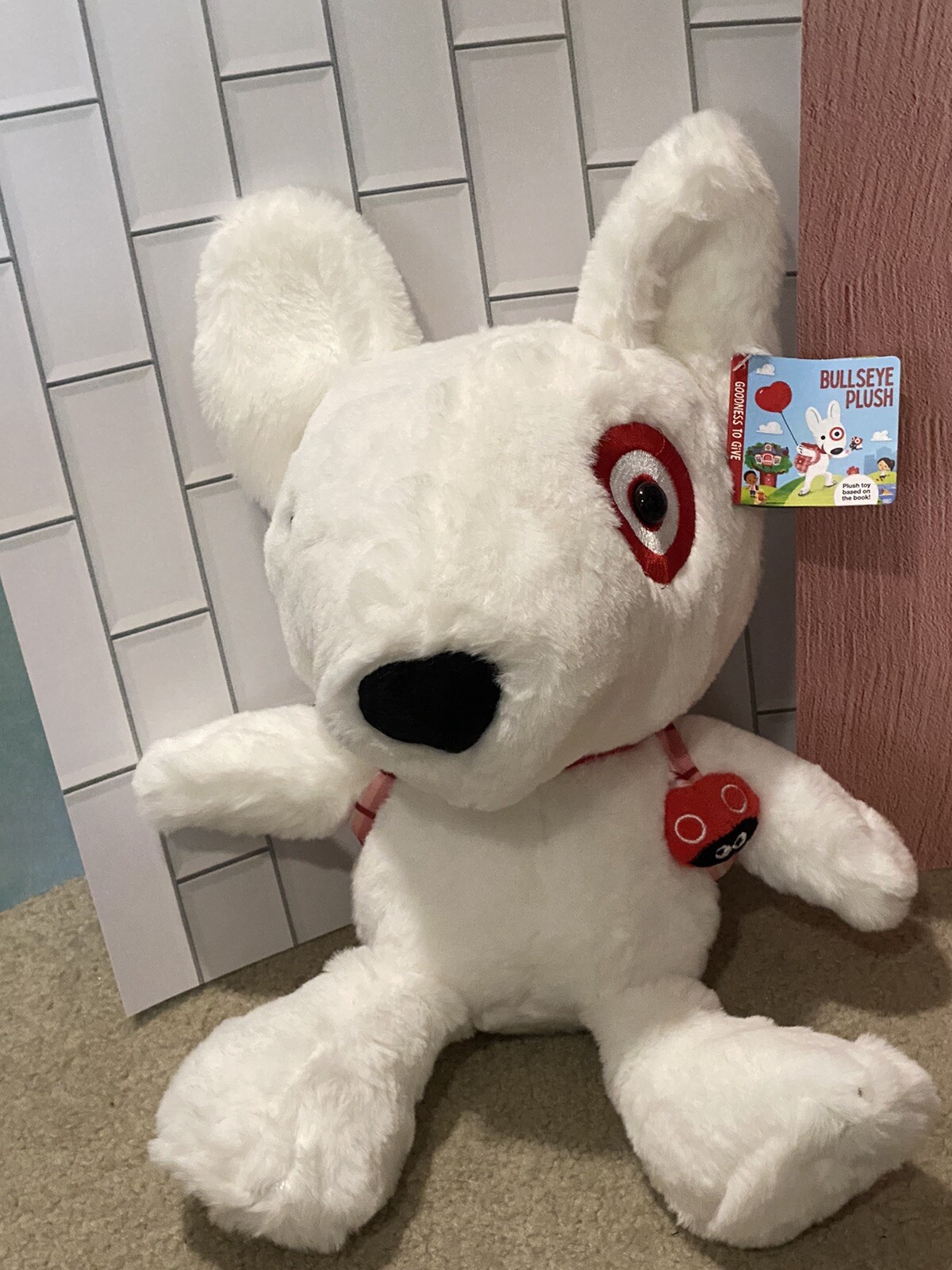 Goodness To Give Target 10” Bullseye Plush Dog - Target Exclusive 2023 ...