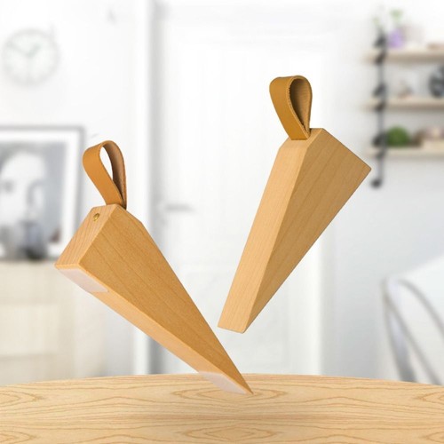 High quality Non-Slip Nail-free Wedge Baby Protect Solid Wood Door ...