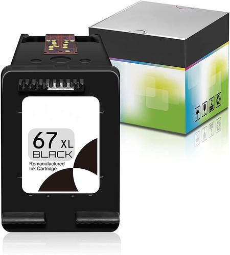 HP67XL Ink Cartridges Black/Color for HP Deskjet 2720 2721,2722,2723 ...