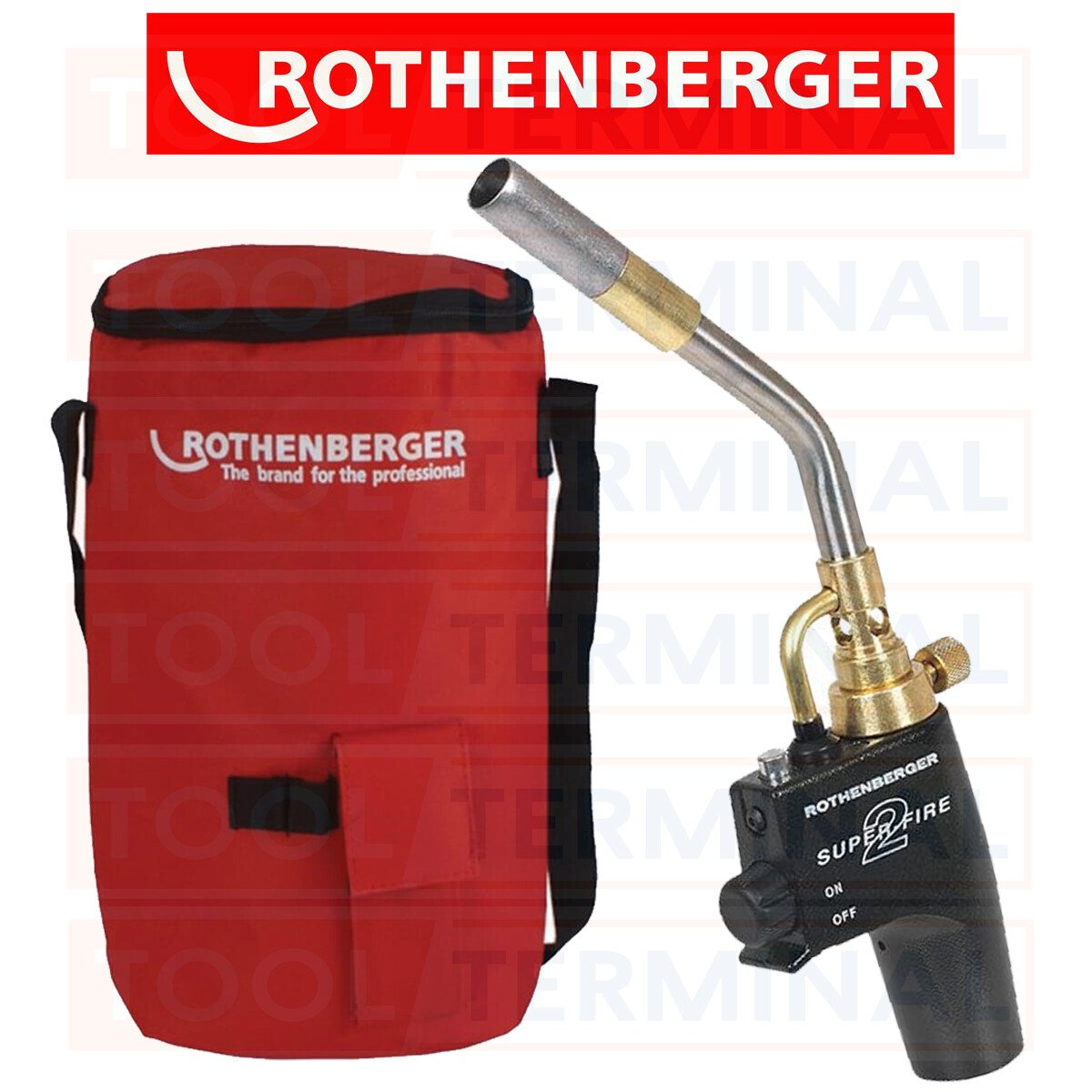 Rothenberger Tool Hot Bag + SuperFire 2 Map Mapp Torch Plumbers Kit ...