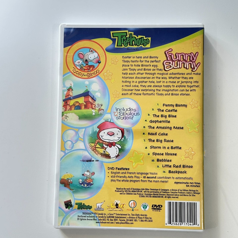TreeHouse: Toopy and Binoo - Binnos Birthday Funny Bunny Goes Bananas ...