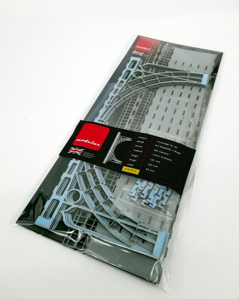 Modelux OO Gauge Powder Blue Ironbridge 280 Kit | eBay UK