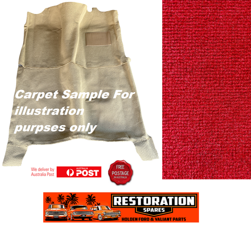 MITSUBISHI MAGNA TM TN TP FRONT & REAR MOULDED USA RED PLUSH CARPET | eBay