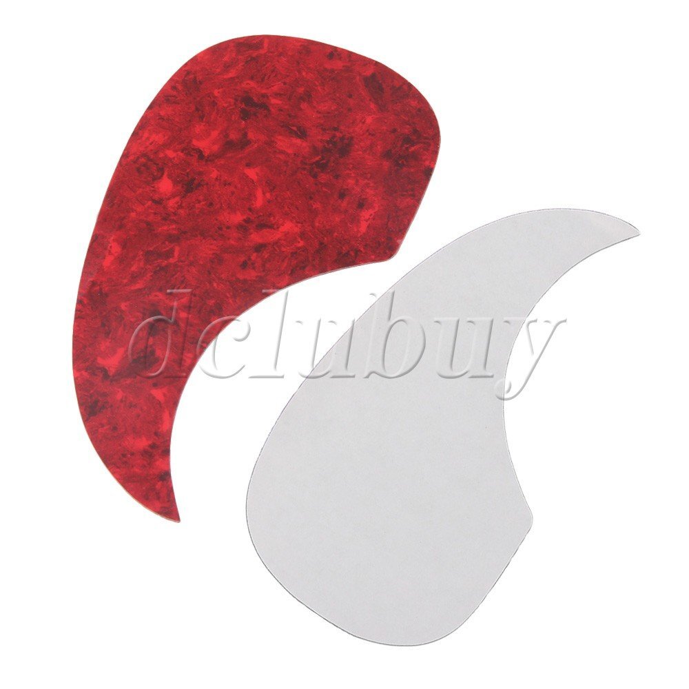 Comma Shaped FAUX Tortoise Acoustic Guitar Scratchplate Pickguard | eBay