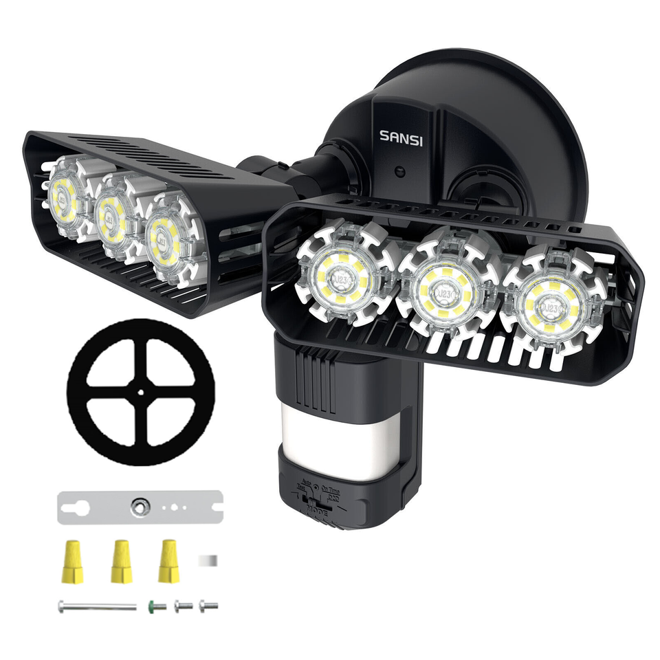 SANSI LED Motion Sensor Light Outdoor Infrared Security Light Dusk to ...