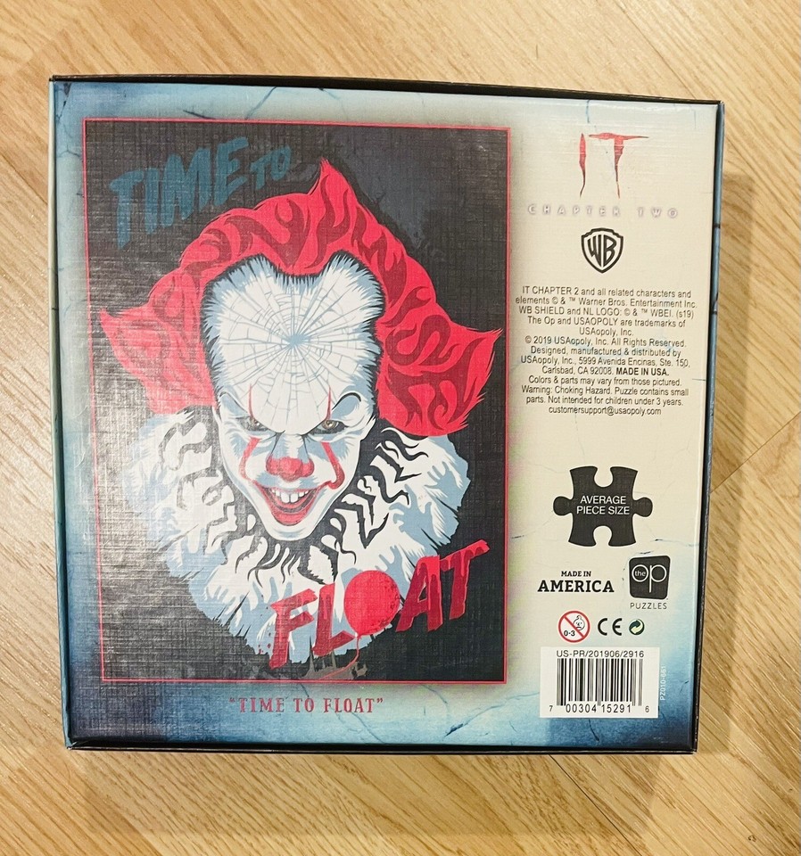 IT Chapter Two Pennywise The Clown Puzzle 550 Pieces 18" X 24" Time To ...