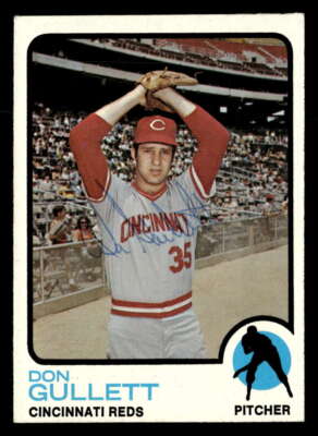 1973 Topps Don Gullett #595 Cincinnati Reds Signed/Auto SX1039 | eBay