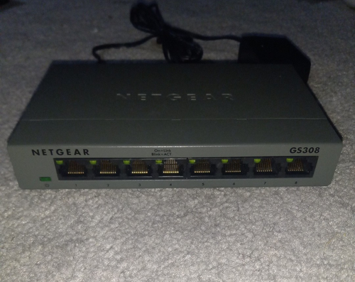 Netgear GS308 GS308v2 8-PORT Gigabit Ethernet Switch | eBay