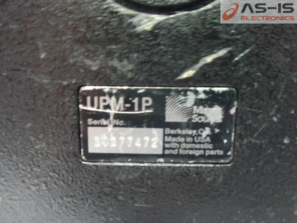 *AS-IS* Meyer Sound UPM-1P Ultra-Compact Wide Coverage Loudspeaker | eBay