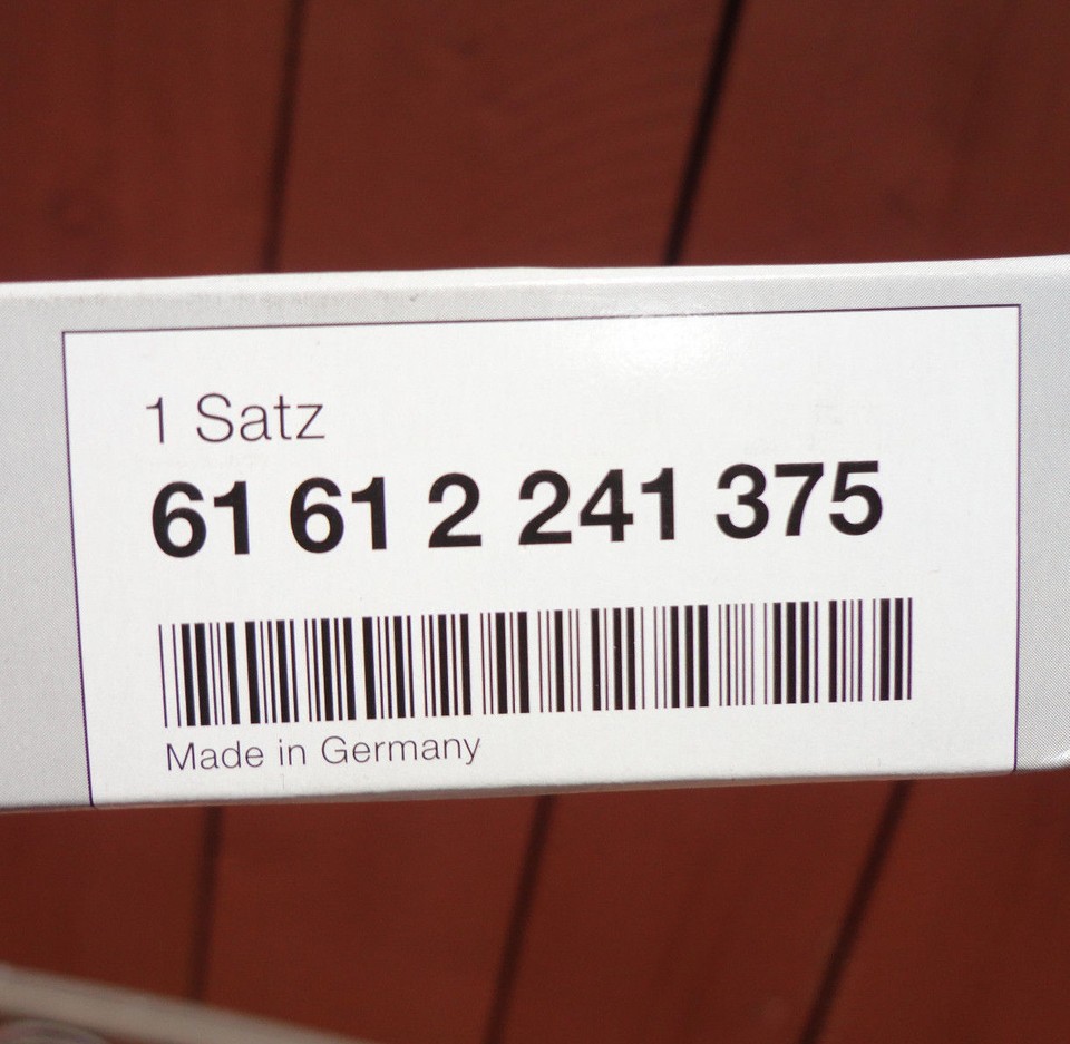 GENUINE BMW F80 M3 Wiper Blade Set Front OEM 61612241375 F30 F31 F34 | eBay