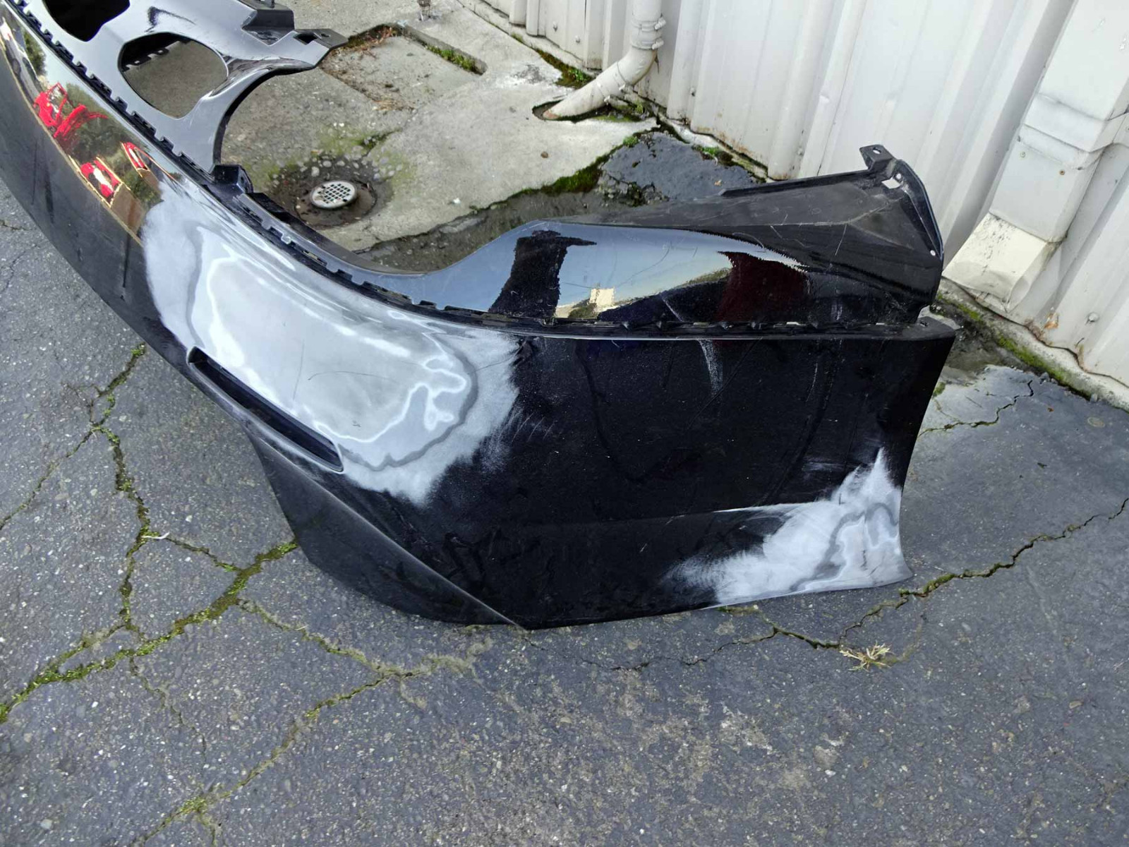 Maserati Ghibli M157 Rear Bumper Black Sanded / Damaged Part# 673004365 ...