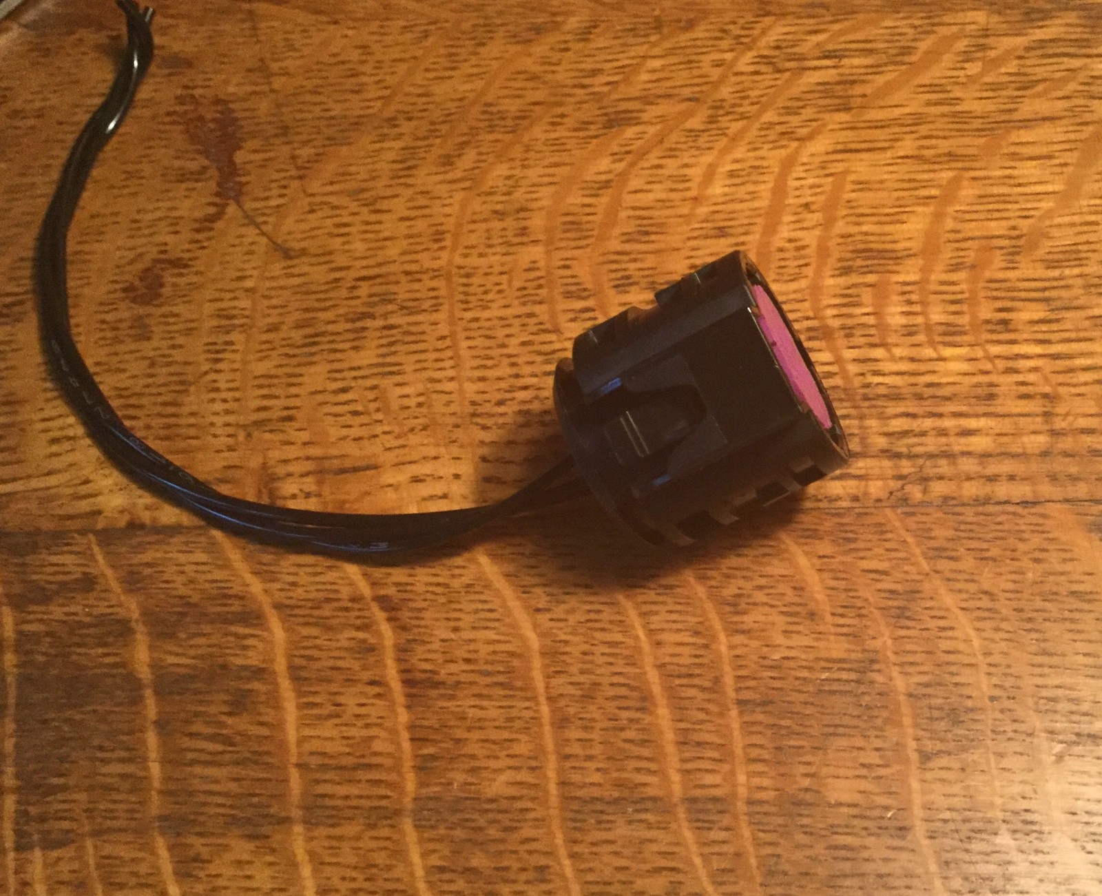 2013-2020 Jeep Dodge Fiat 3-wire Headlight Connector Pigtail Black ...