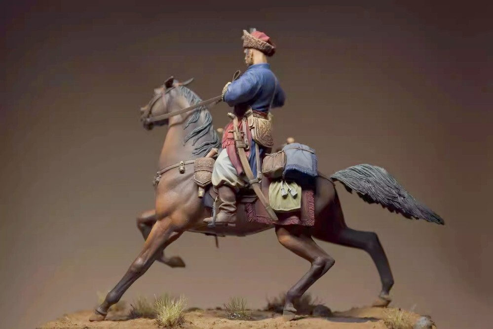 1/24 Resin Figure Model kit Ancient European Cavalry unassembled ...