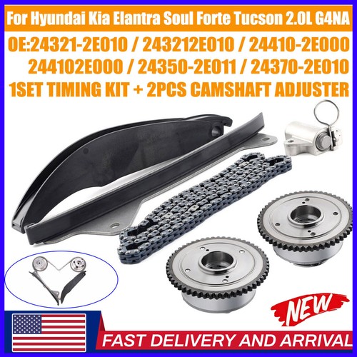 G4NA Timing Chain Kit & VVT Gear For Hyundai Kia Elantra Soul Forte ...
