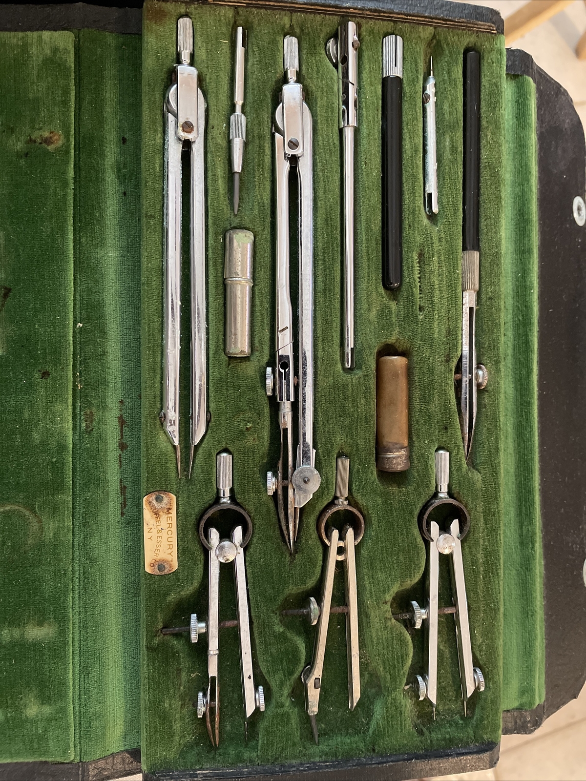 Vintage drafting tool set By Keuffel & Esser In Original Case. | eBay