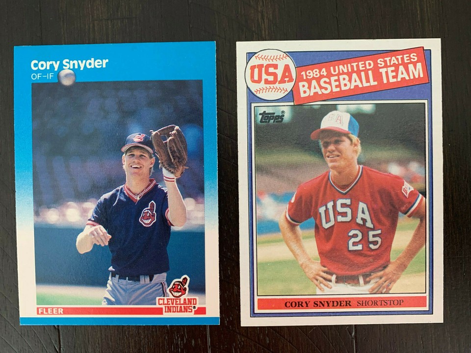 57 different Cleveland Indians Baseball Cards 79-94 inc 1985 Topps Joe ...