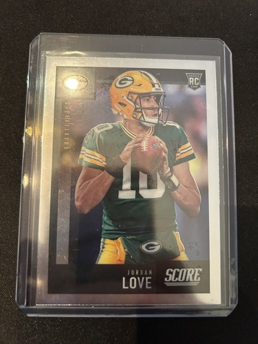 2020 Panini Chronicles - Score Rookie Holo Silver #444 Jordan Love (RC ...