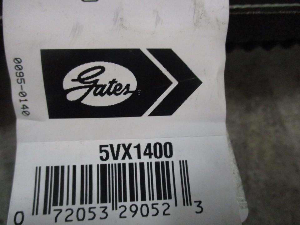 GATES 5VX1400 BELT, T0926 | eBay