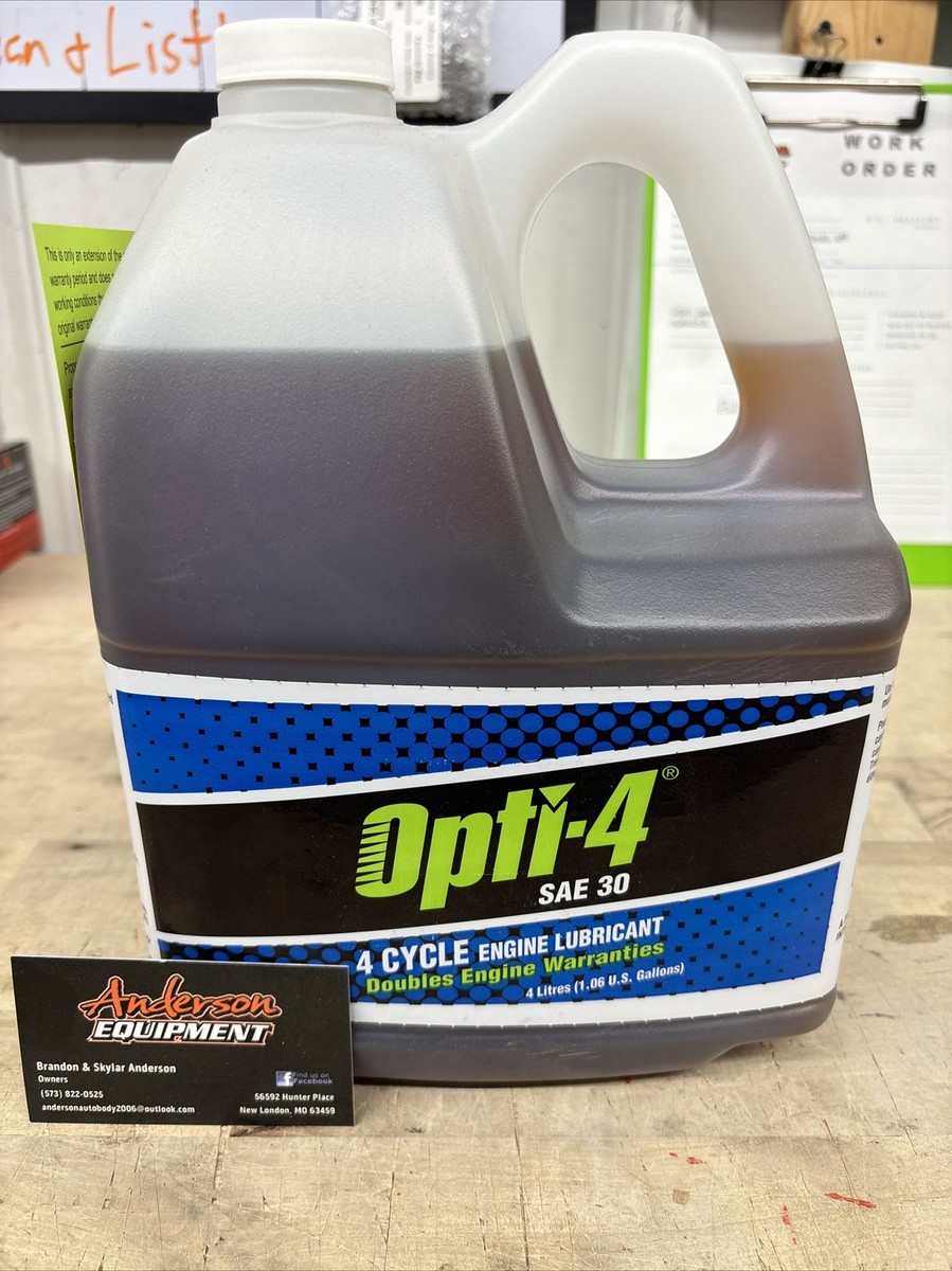 Sae 30w Viscosity Chart Opti-4 30W Engine Oil Lubricant 4 Litre Bottle ...