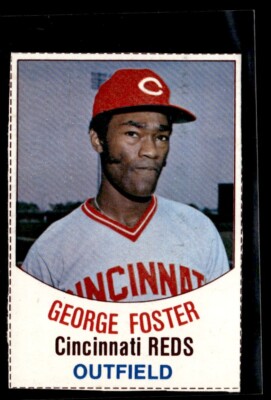 1977 Hostess All-Star Team Baseball George Foster Cincinnati Reds #40 ...