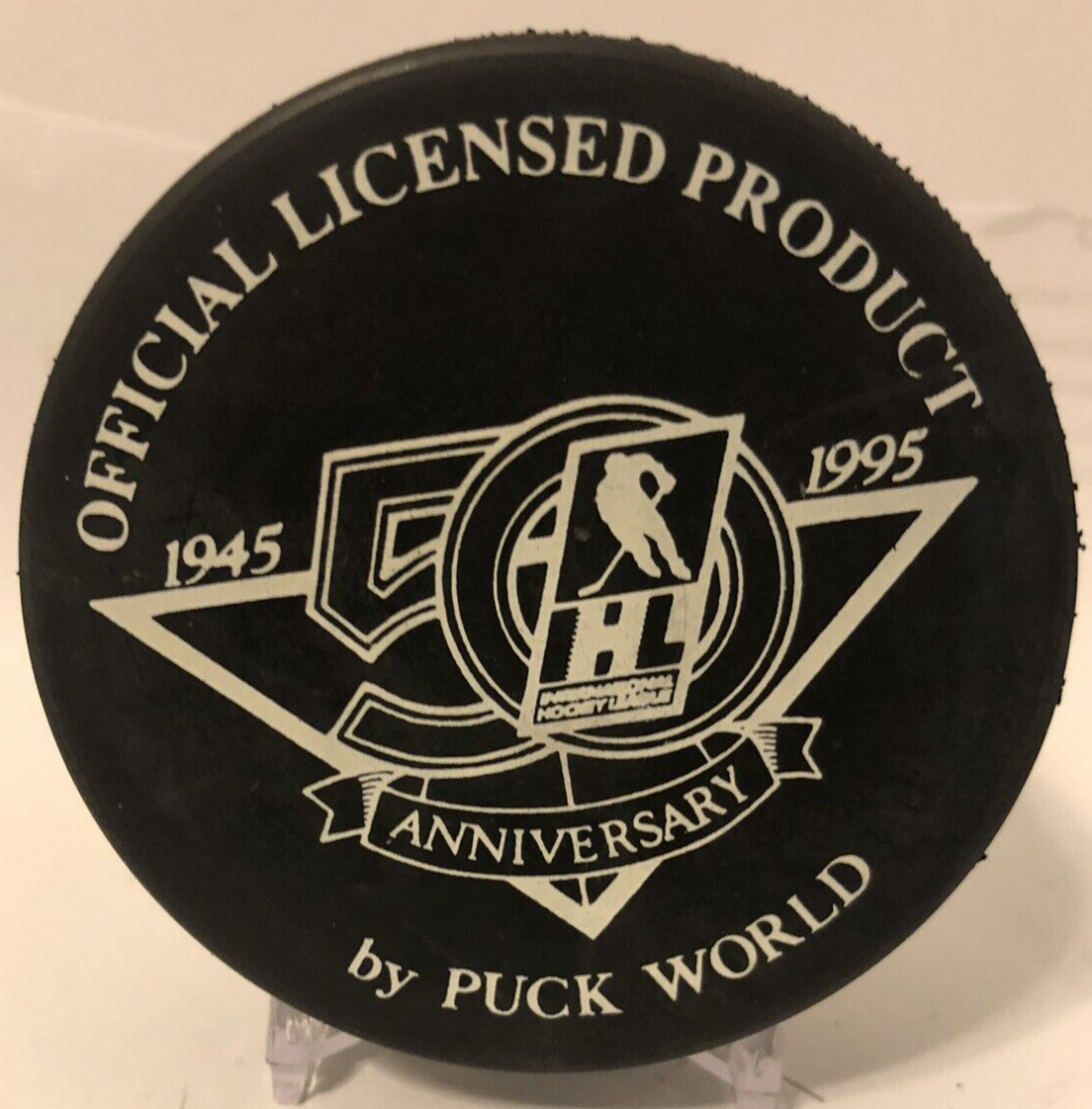 95 IHL Turner Cup Finals - IHL 50th logo, P W - Official, Vegum ...