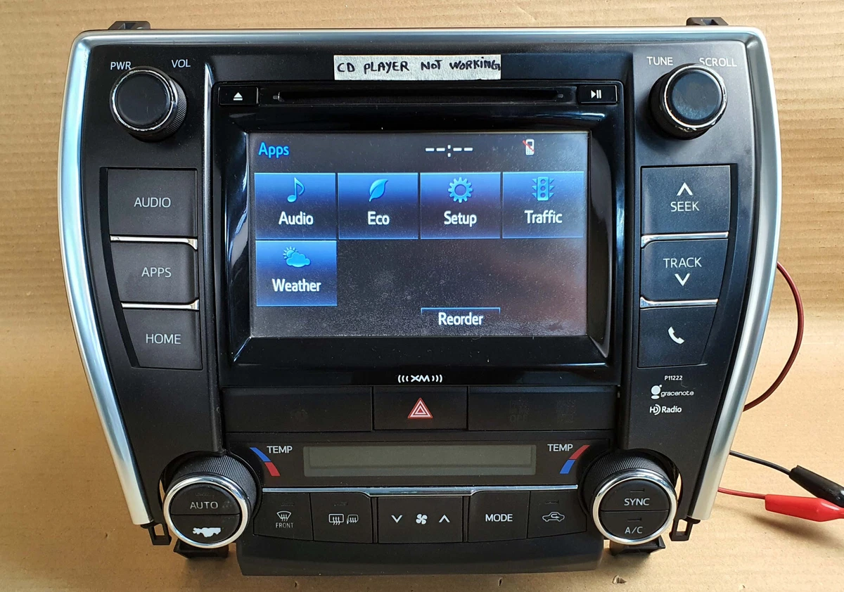 Toyota Camry Radio Upgrade