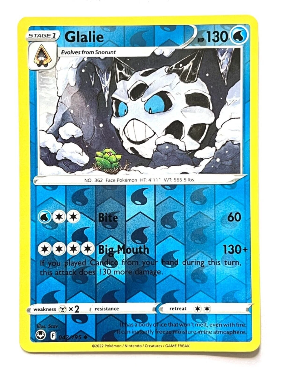 Pokemon Glalie Evolution Chart