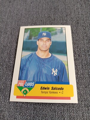 1994 ProCards Edwin Salcedo Tampa Yankees New York Yankees Baseball Card | eBay