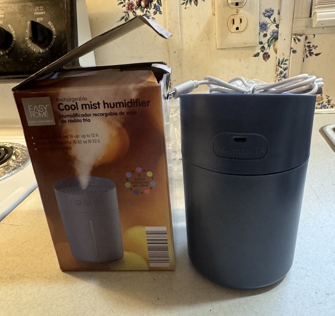 Easy Home Rechargeable Cool Mist Humidifier | eBay