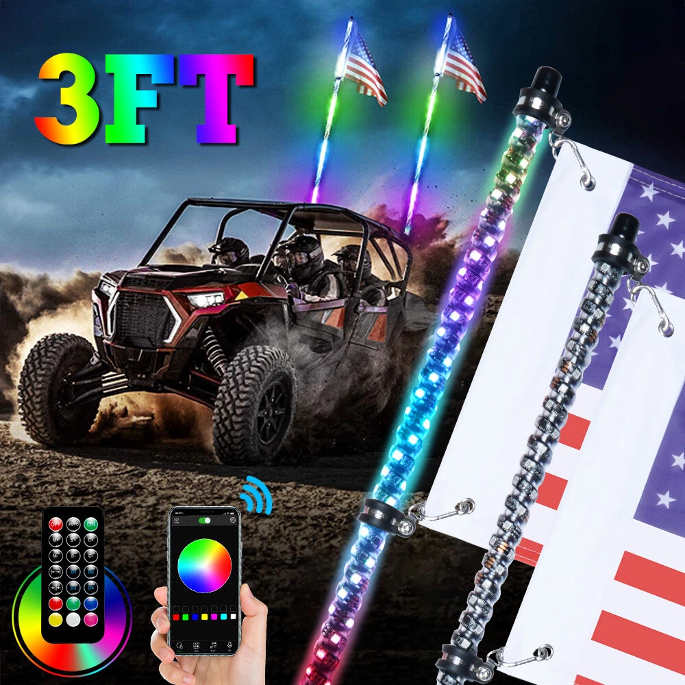 Atv Led Flagpole Lights | Shelly Lighting