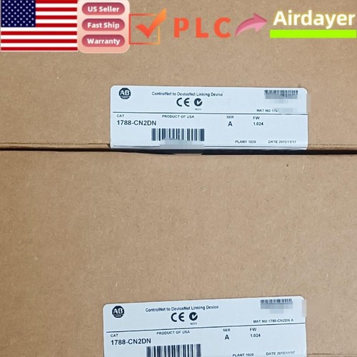 New Sealed Allen Bradley 1788-CN2DN A F/W 1.024 24VDC NSMP US Free Tax ...