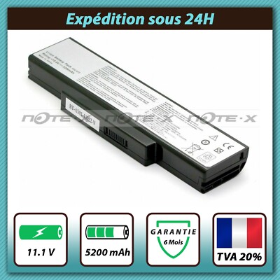 Batterie compatible pour ASUS A72 A72D A72DR A72F A72J A72JK 11.1V ...