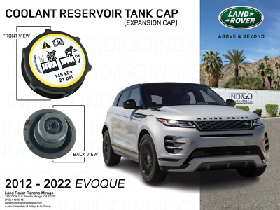 Land Rover EVOQUE OEM Coolant Expansion Tank Cap Genuine LR000243 ...