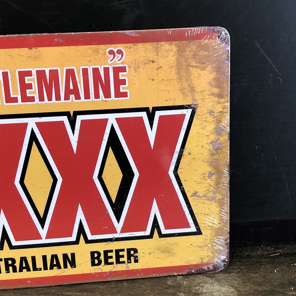 Castlemaine XXXX Beer Repro Small Tin Sign | eBay.de
