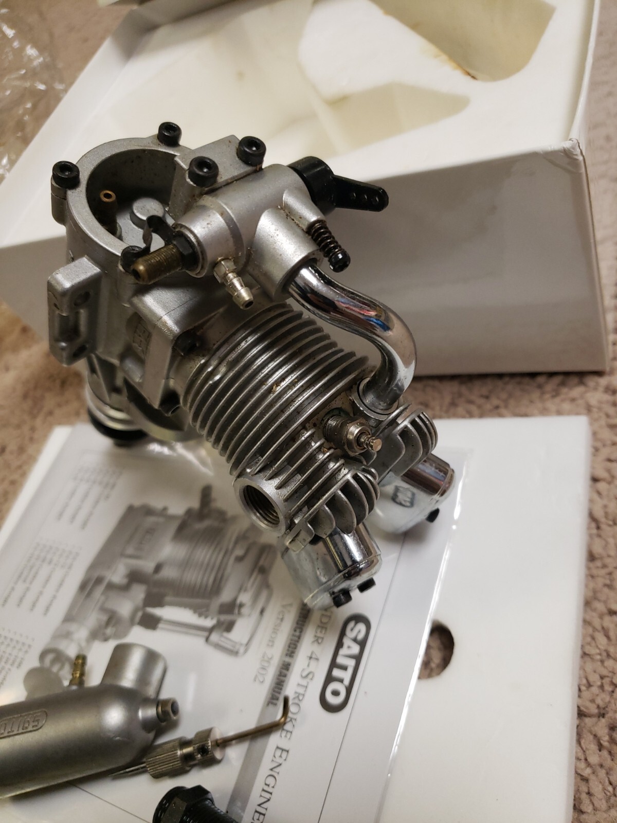 Saito Engine - Saito FA-65 - FA 65 Ringed four stroke - H23 | eBay