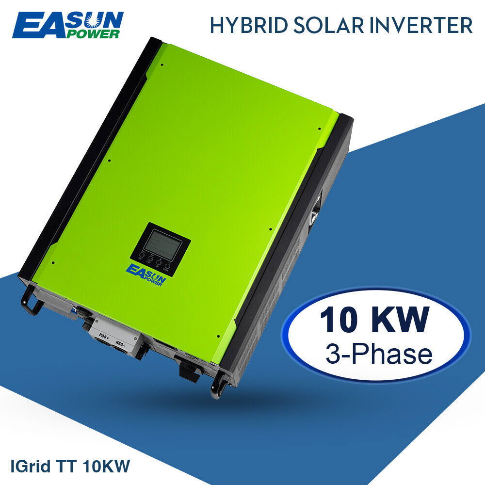 10KW 3 Phase Grid Tie Solar Inverter 48V 380V On Grid Off Grid ...