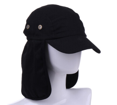 Unisex Neck Flap Over Brim 100% Cotton Legionnaire Baseball Cap Extra ...