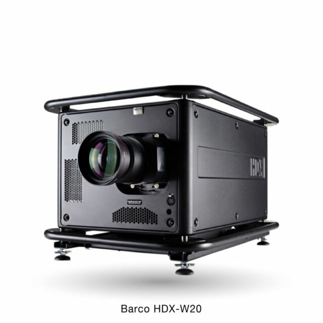 Barco Hdx-w20 Flex 20k Lumen WUXGA DLP Projector Bundle With Lens ...