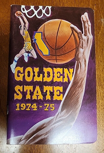 Vintage NBA 1974-75 GOLDEN STATE WARRIORS Press Media Guide | eBay