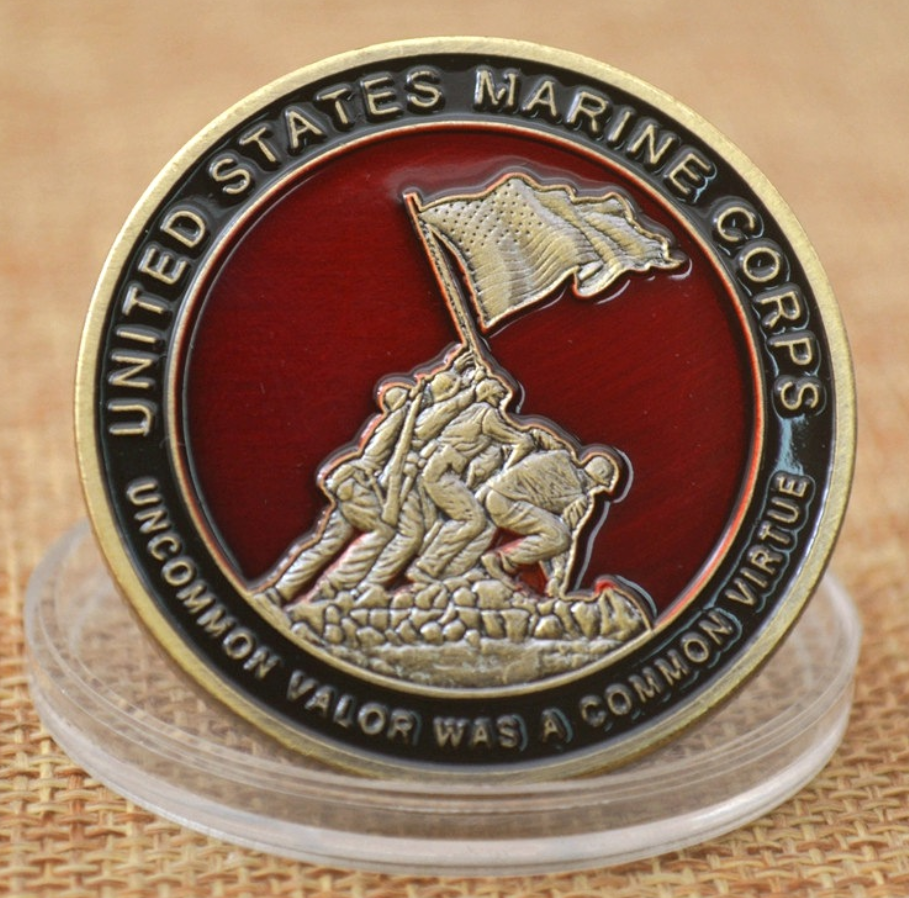 10pc US Marine Corps Coin Collection Art Gift Commemorative Coins Gifts ...
