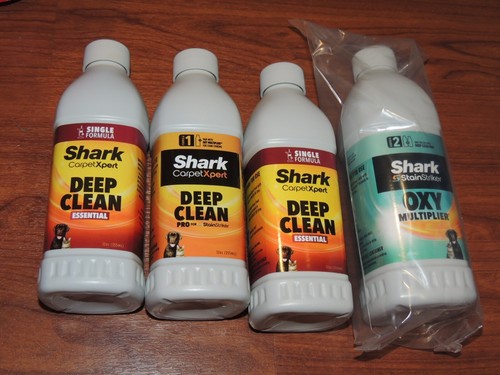 Lot of 4 - New Shark CarpetXpert Deep Clean Essential + OXY Multiplier ...