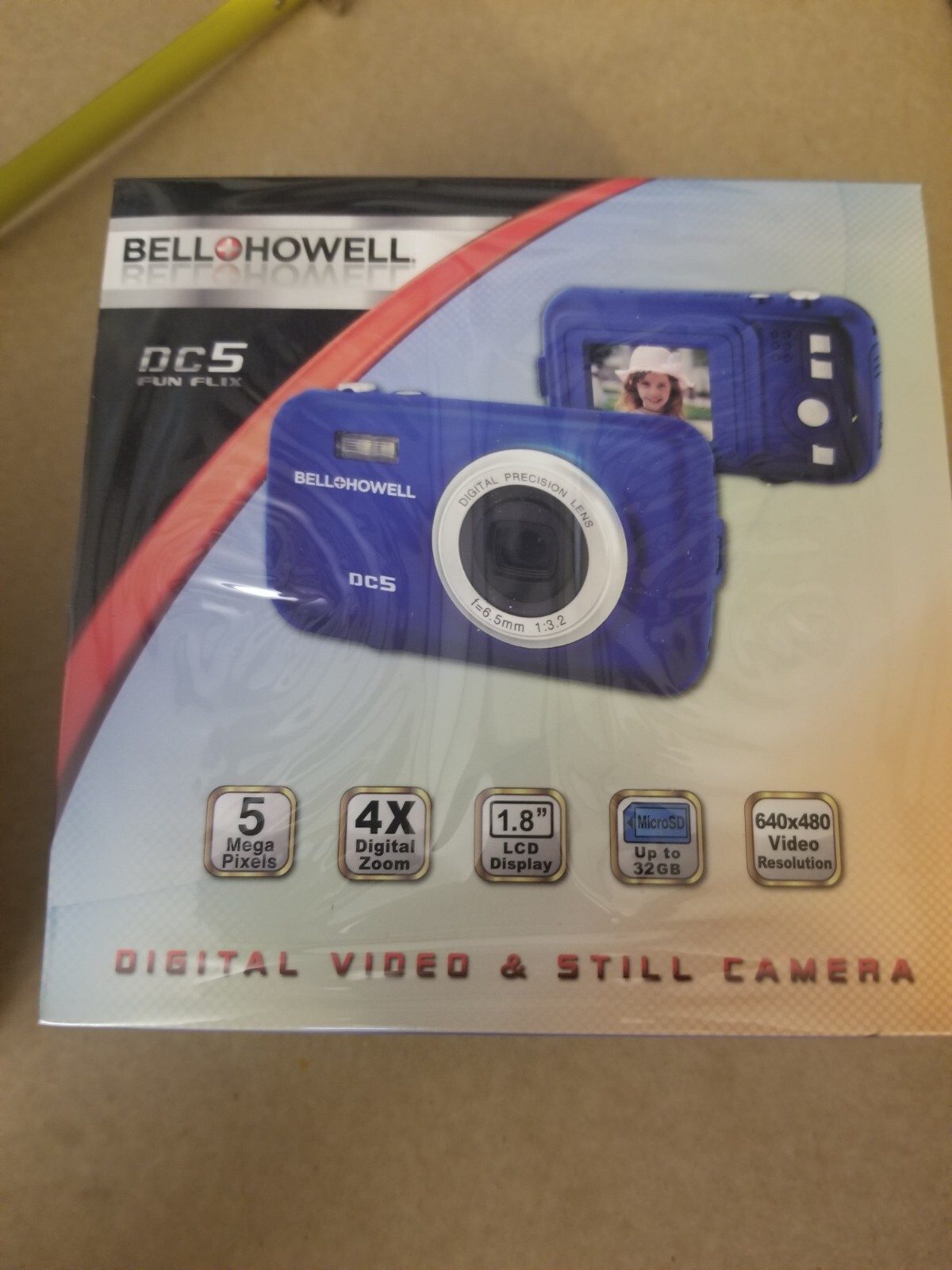Bell+Howell DC5-R 5MP Digital Camera with 1.8-Inch LCD (Red) | eBay